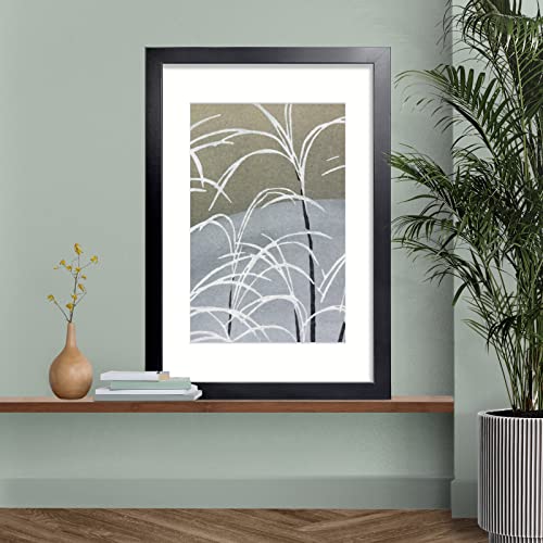 Annecy 16x24 Frame Black 1 Pack, Classic 16x24 Picture Frame Display 12x18 Pictures with Mat or 16x24 without Mat, Horizontal and Vertical for Wall-Mount, Decorate Home and Office with Large Paintings
