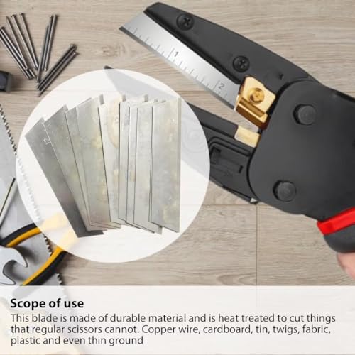 2.5" Replace Blade (10) Replacement for both Accu-cut 37310 and Handi-Cut 37300, 37200