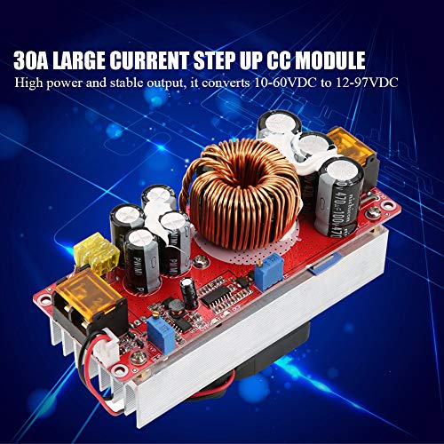 DC DC Voltage Step Up Converter Boost Power Module 10-60V to 12-97V 1500W 30A CC CV