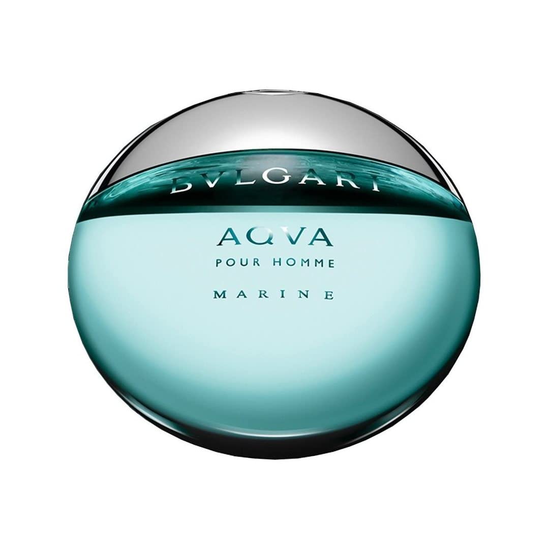 BVLGARI Aqva Marine Pour Homme Eau De Toilette Spray 3.4 Oz/ 100 Ml for Men By 3.4 Fl Oz
