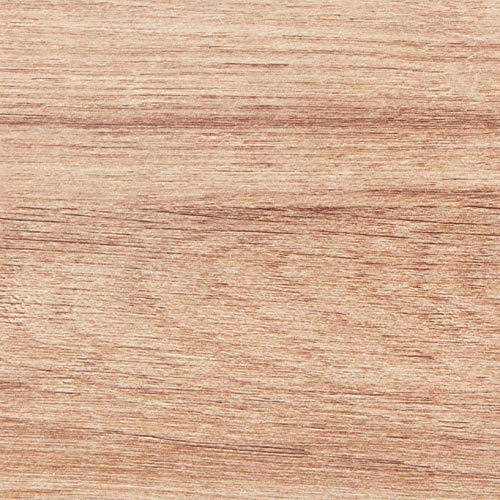 Coral Flower Landisl Desk,Simple and Modern Design,with Four Open Shelves for Books, Office Supplies or Accessories Within Easy Reach,Light Oak