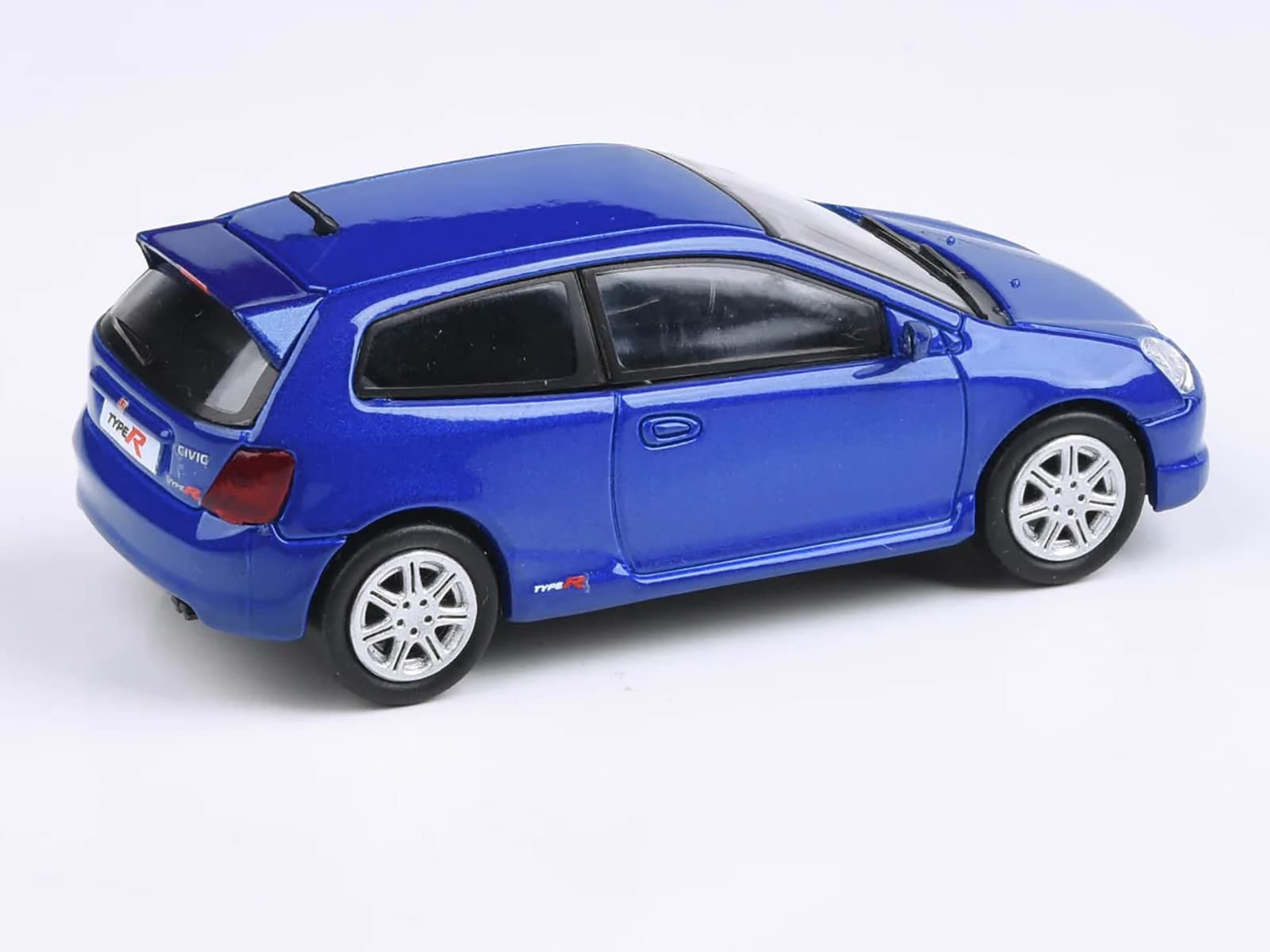 2001 Civic Type R EP3 Vivid Blue Pearl Metallic 1/64 Diecast Model Car by Paragon Models PA-55346