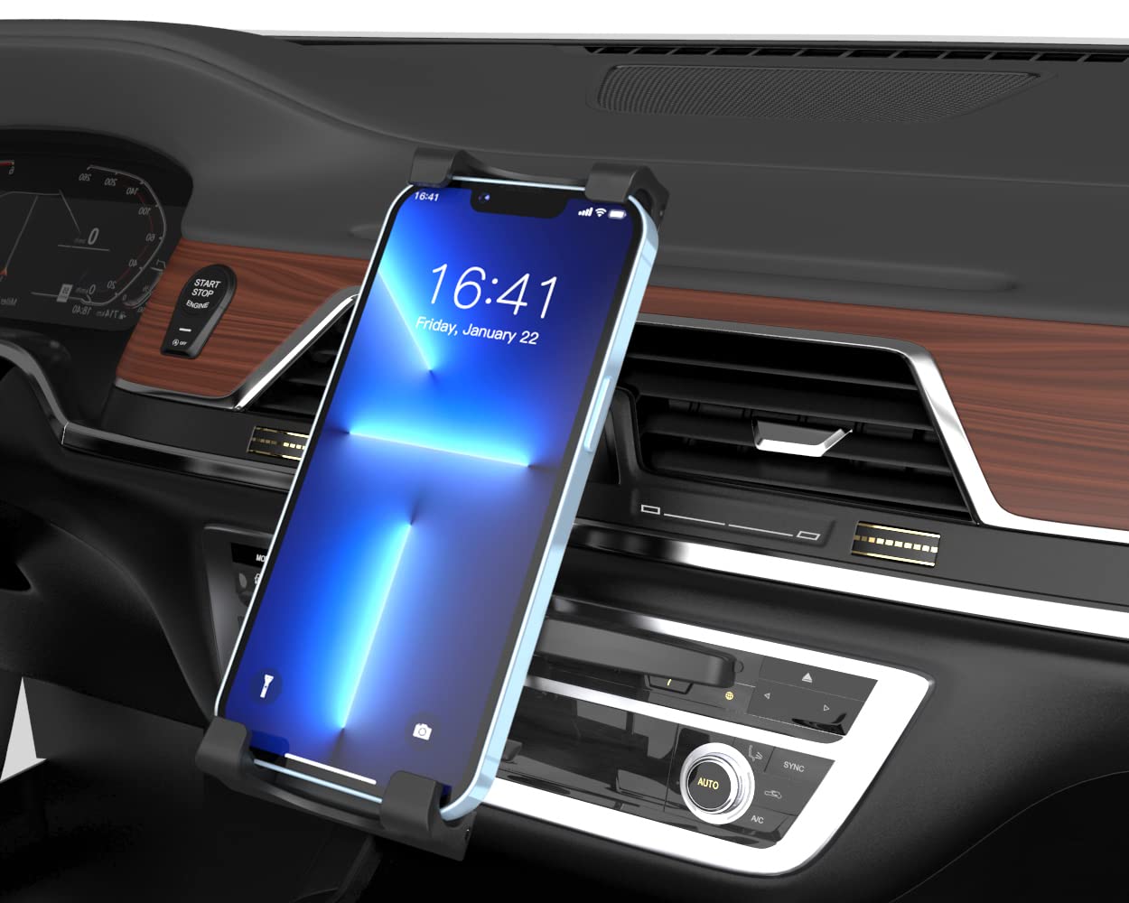 EXSHOW Car Tablet Mount CD Slot Holder for 4.7-12.9 iPad Phone, 360 Rotation Universal Truck CD Player Holder for iPad Pro 12.9" Air Mini, Kindle Fire HD, Samsung Tab S8 Ultra
