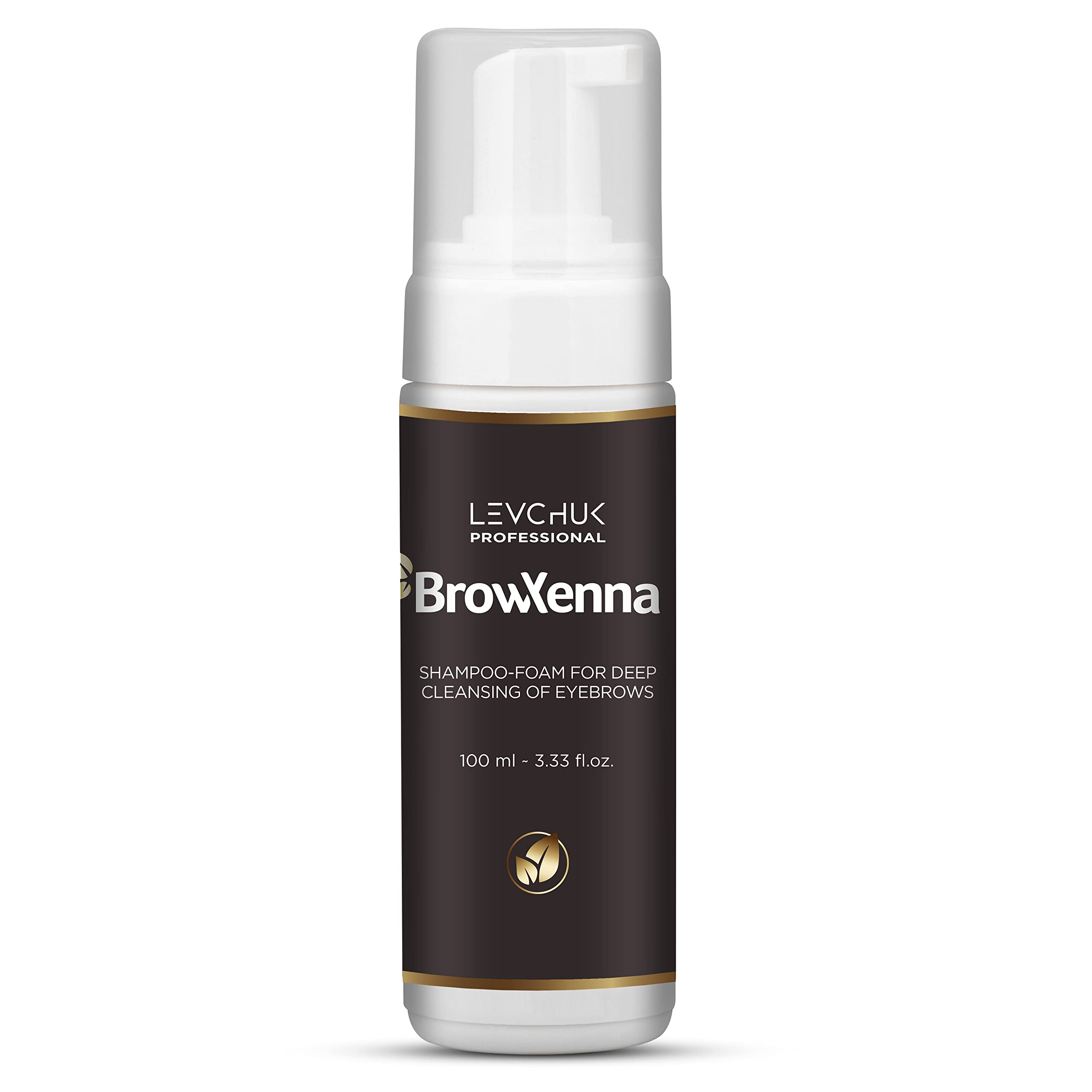 Deep Foam Eyebrow Shampoo Sensitive Natural Cleanser for Makeup Brow Henna Remover Gentle Brow Tint Cleaner Purifying Shampoo for Eyes