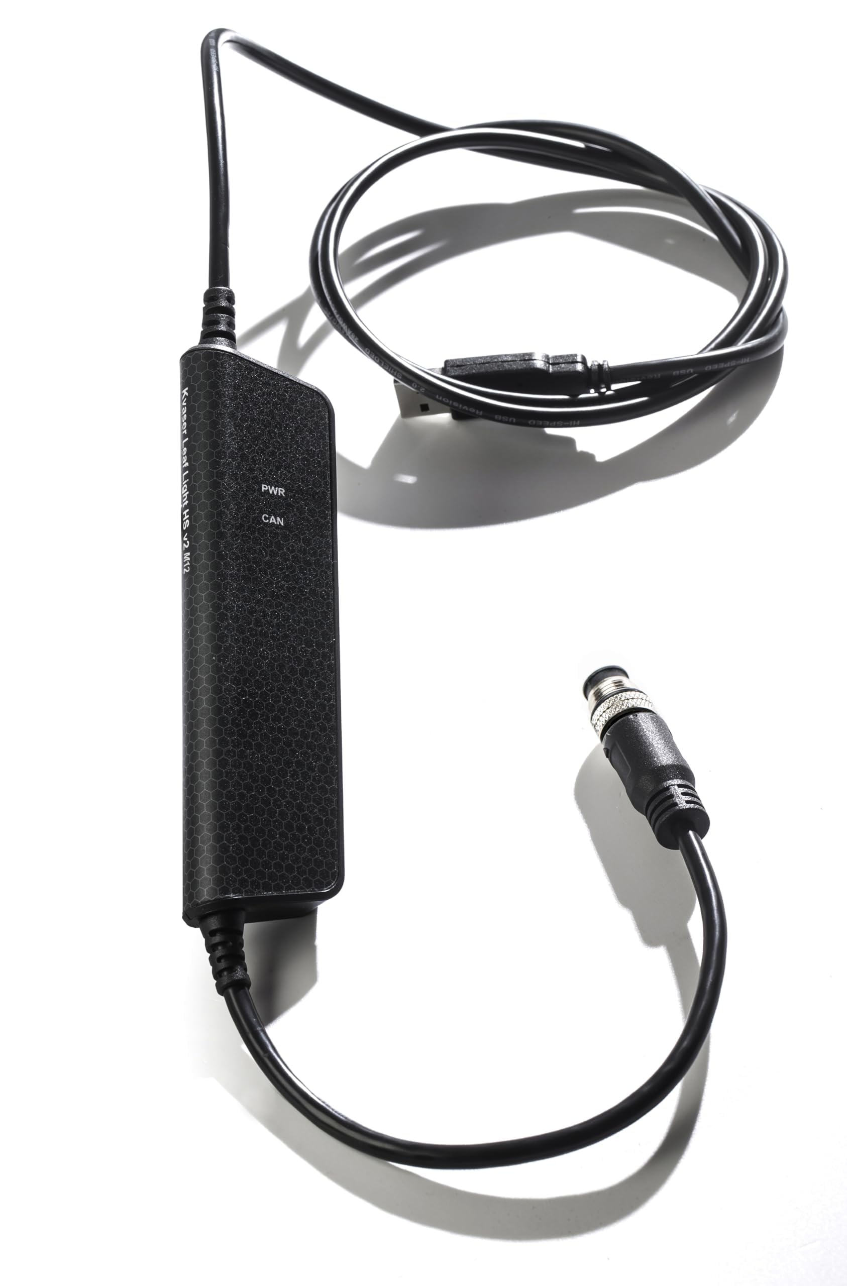 Kvaser Leaf Light HS V2 M12 USB to CAN Bus Interface, Marine Version