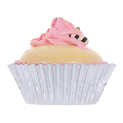200 Pieces of Cake Paper Cups, Aluminum Foil Baking Cups, Suitable for Weddings, Kitchens, Birthday Parties, 8 Colors are Available (red)