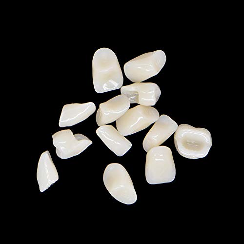 Angzhili 84 Pcs Dental Complete Acrylic Resin Denture False Teeth 3 Sets Synthetic Polymer Resin Denture Teeth 23 Shade A2 Upper + Lower Dental Materials