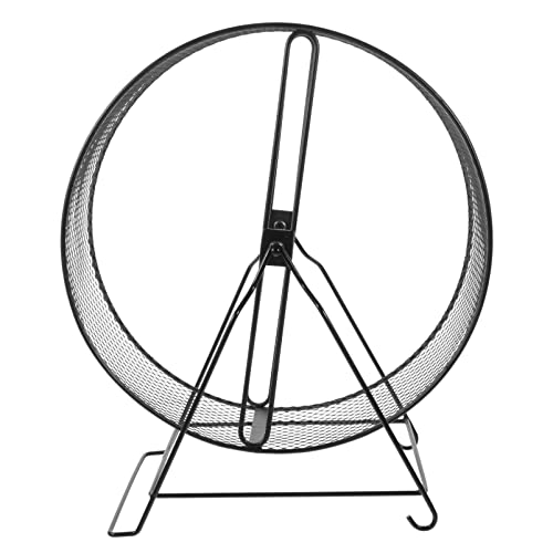 Balacoo Chinchilla Wheel Silent Hamster Exercise Wheels- Hamster Running Exercise Wheel- Hamster Running Wheels with Adjustable Stand for Hamsters Small Animals 10 Inch