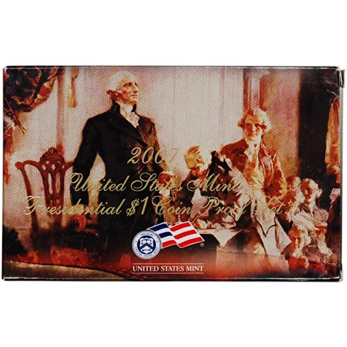 2007 S US Mint Presidential $1 Coin Proof Set OGP