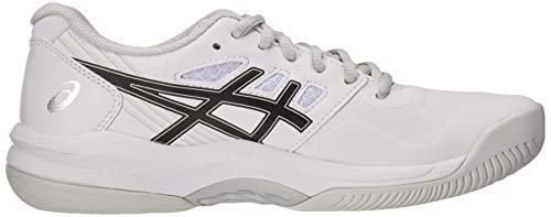 ASICS Women's Gel-Game 8 Tennis Shoes, 8.5, White/Black