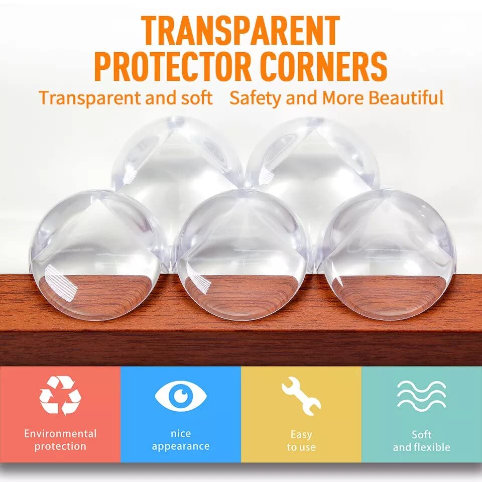 20 Pack Corner Protector for Baby,Furniture,Bumper, Proofing Corner Guards for Baby Safety Egde Safety
