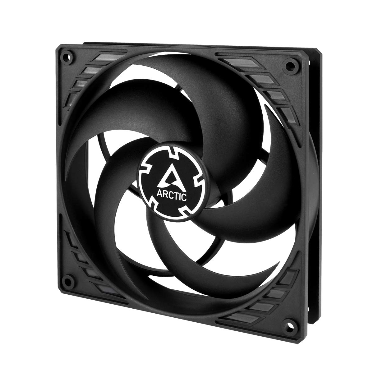 ARCTIC P14 PWM PST - PC Fan, 140mm Case Fan with PWM Sharing Technology (PST), Pressure-optimised, Quiet Motor, Computer, Fan Speed: 200–1700 RPM (0 RPM <5%) - Black