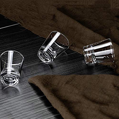 Farielyn-X 16 Pack 1.5-Ounce Heavy Base Shot Glass Set, Whiskey Shot Glass, Clear Glass