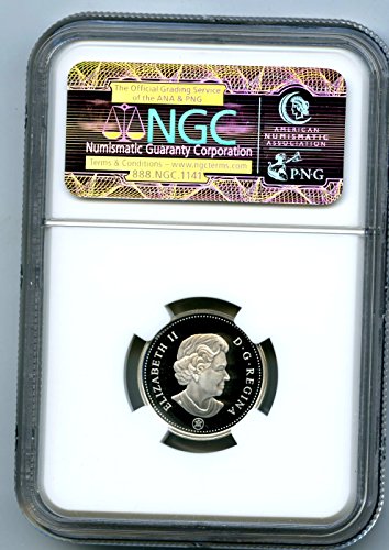 2009 CANADA SILVER PROOF 5 CENT REGISTRY QUALITY NICKEL PF70 NGC UCAM
