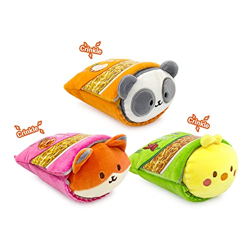 Anirollz x Nissin Top Ramen Cute Panda Character Squishy Stuffed Animal Plush Toy - Small (Pandaroll)