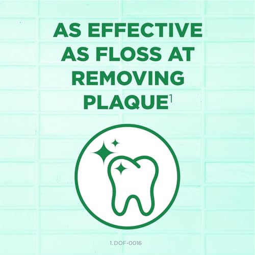 GUM Soft-Picks Comfort Flex, Easy to Use Dental Picks for Teeth Cleaning and Gum Health, Disposable Interdental Brushes with Convenient Carry Case, Dentist Recommended Dental Floss Picks, 80ct