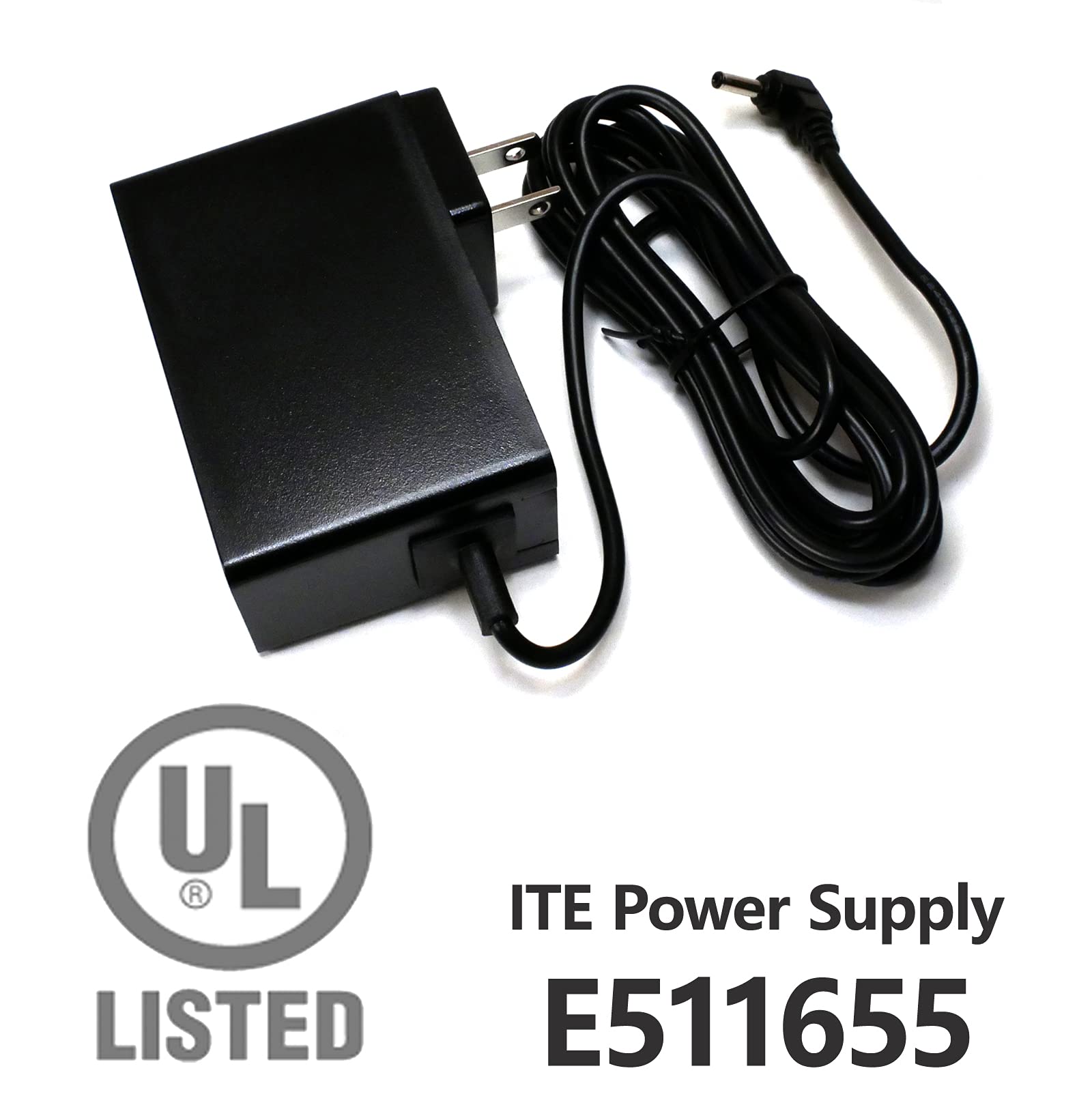 EDO Tech 12V Charger AC Adapter for Geo GeoBook 120 240 Minecraft Edition NuVision Encite Split 11 Hinge 13 Draw Traveler 14 Ultra Thin Touchscreen 2in1 Laptop Tablet