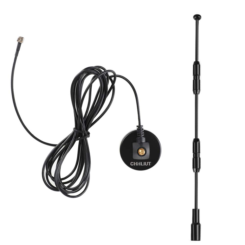 CHHLIUT High Gain TS9 Antenna 4G LTE 2.4GHZ Antenna 20DBi Omni Directional Antenna with Magnetic Stand Base 9.8ft Extension Cable