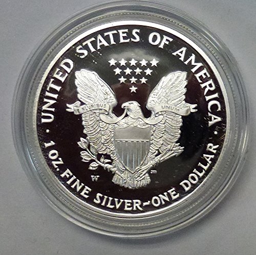 2002 W American 1 oz Silver Eagle Dollar US Mint PROOF