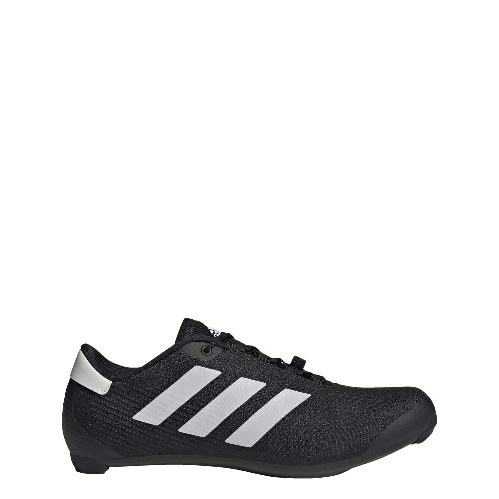 adidas unisex adult The Road Cycling Shoe, Black/White/Black, 8 Women Men US