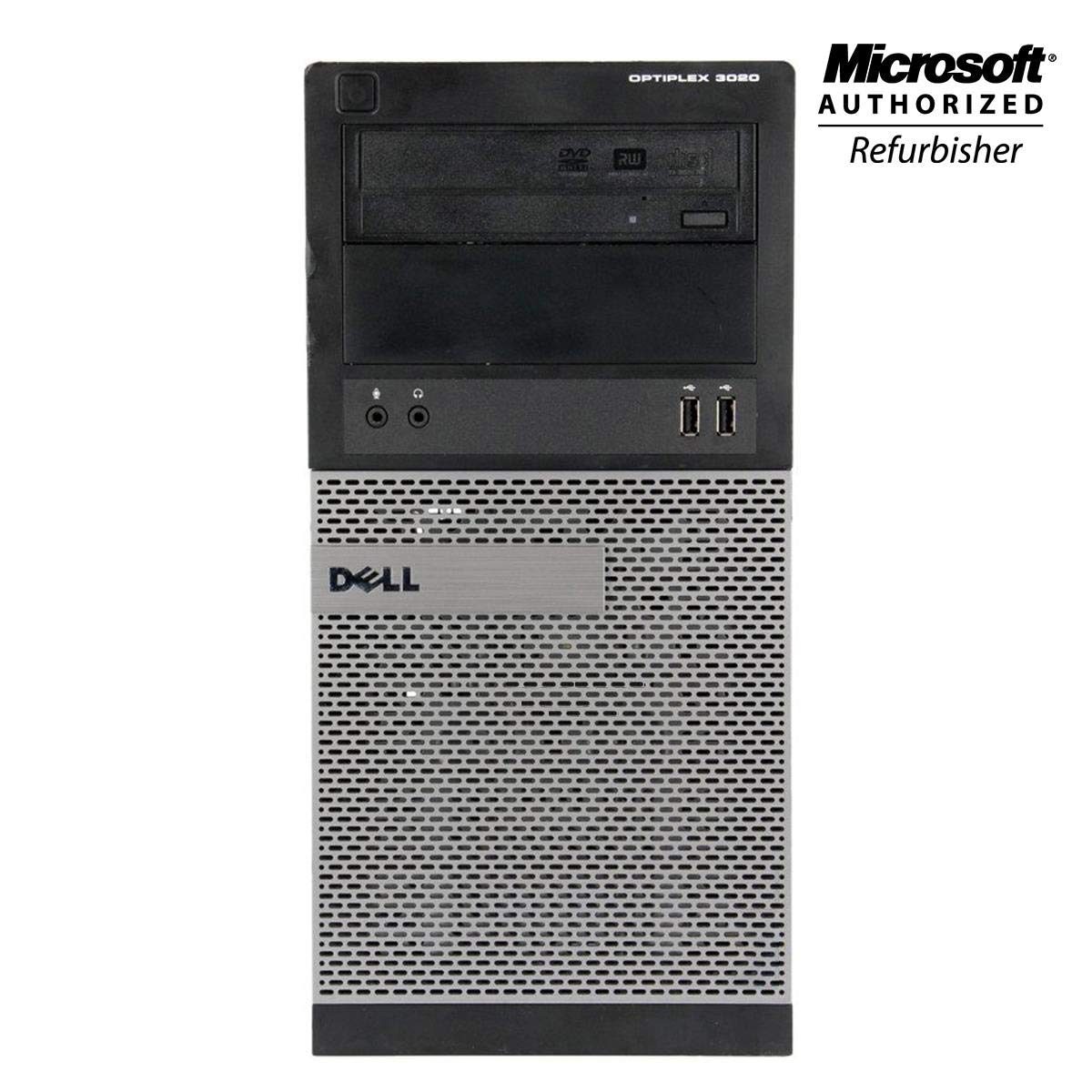 Dell Optiplex 3020 Desktop Tower Gaming PC - Intel Quad Core i7 4770 3.4 GHz, 8GB RAM, 1TB SSD, NVIDIA GT 730 4GB DDR5, Keyboard, Mouse, Wireless WiFi, Windows 10 Home 64-bit(Renewed)