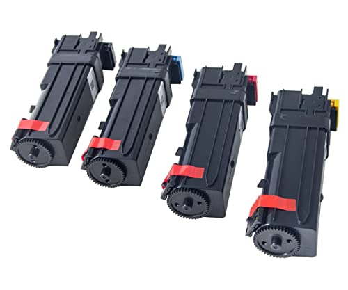 FDC Compatible 106R01597 106R01594 106R01595 106R01596 Toner Cartridge Replacement for Xerox Phaser 6500 WorkCentre 6505 Printers (4 Colors)