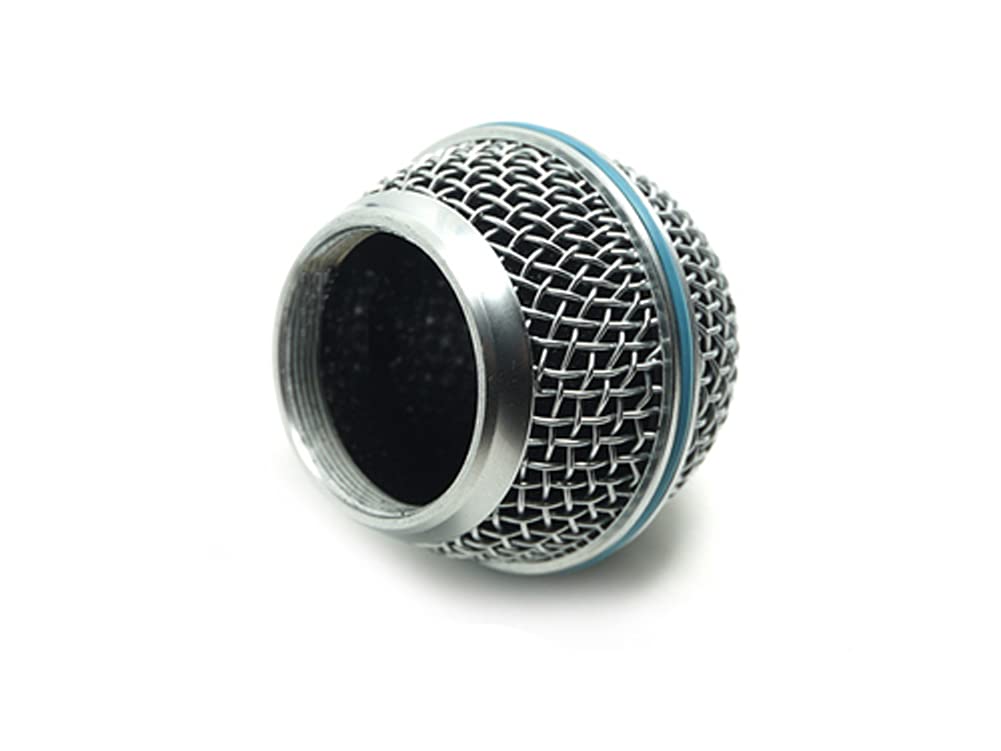 2 pcs New Replacement Ball Head Mesh Microphone Grille for Shure BETA58 SM58 Microphone
