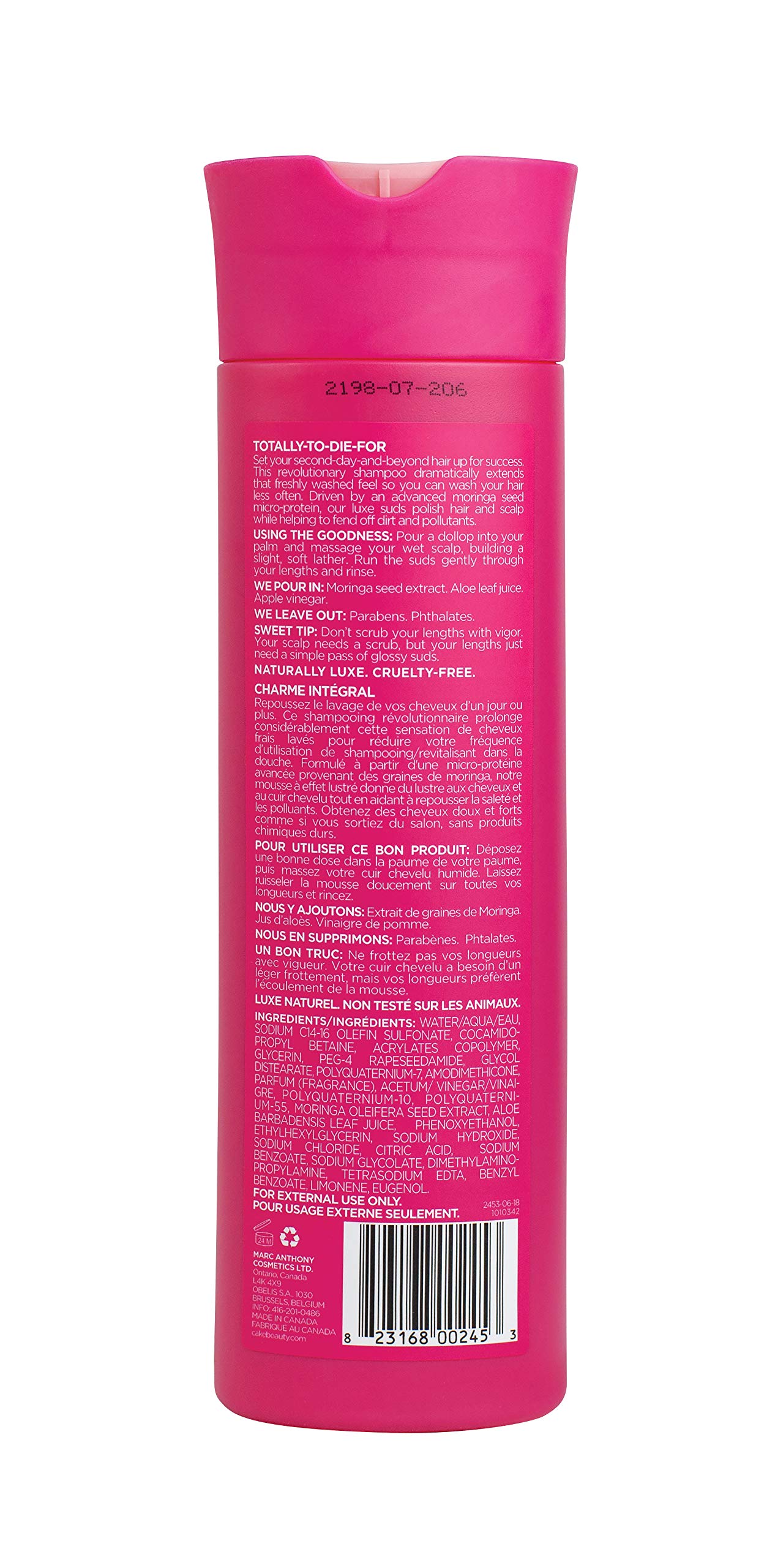 Cake Beauty Posh Wash Sulfate-free Swirl Shampoo, 10 Ounces
