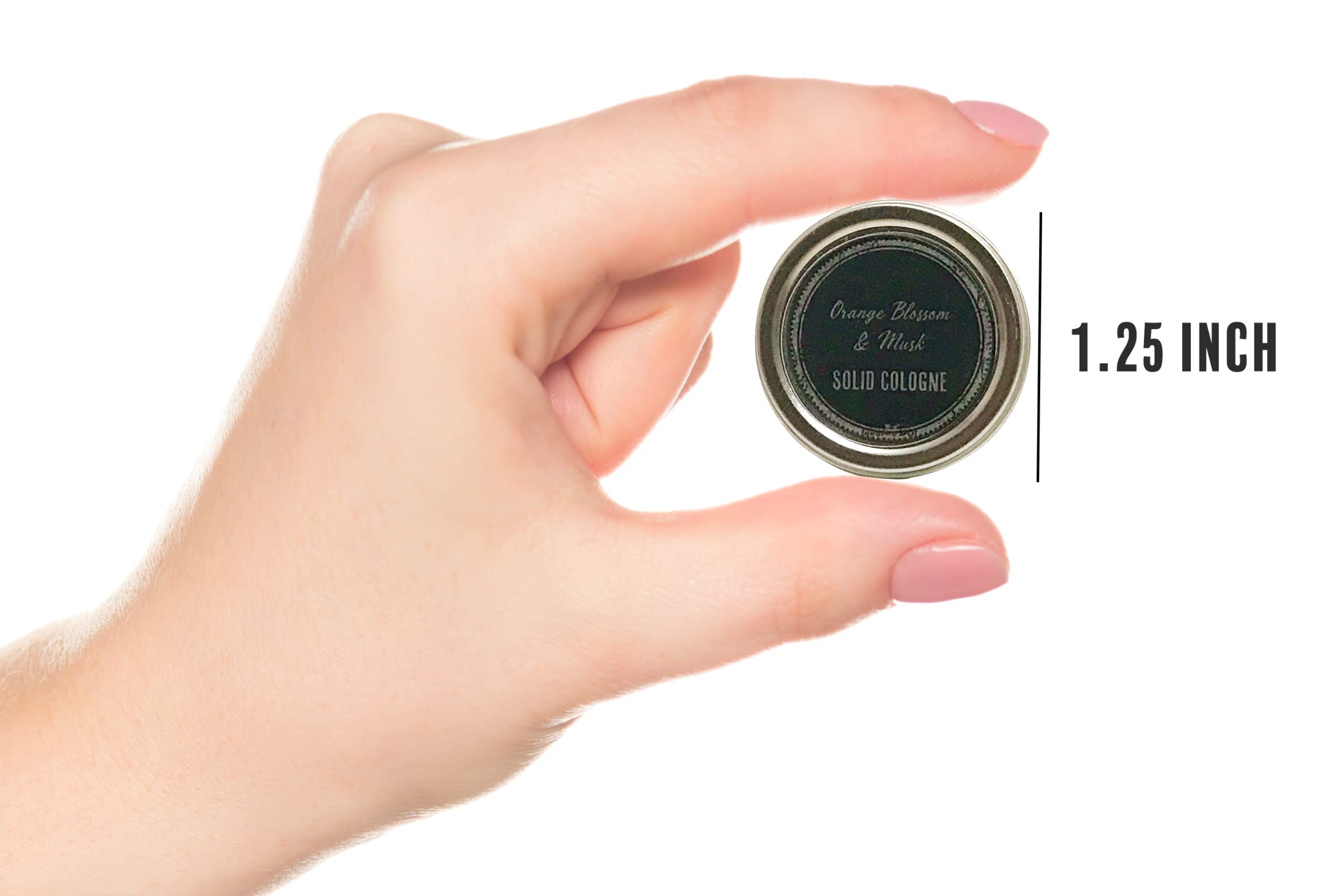Ladybug Soap Company Rose Garden Natural Solid Perfume (Rose Garden, 0.25 oz tin jar)