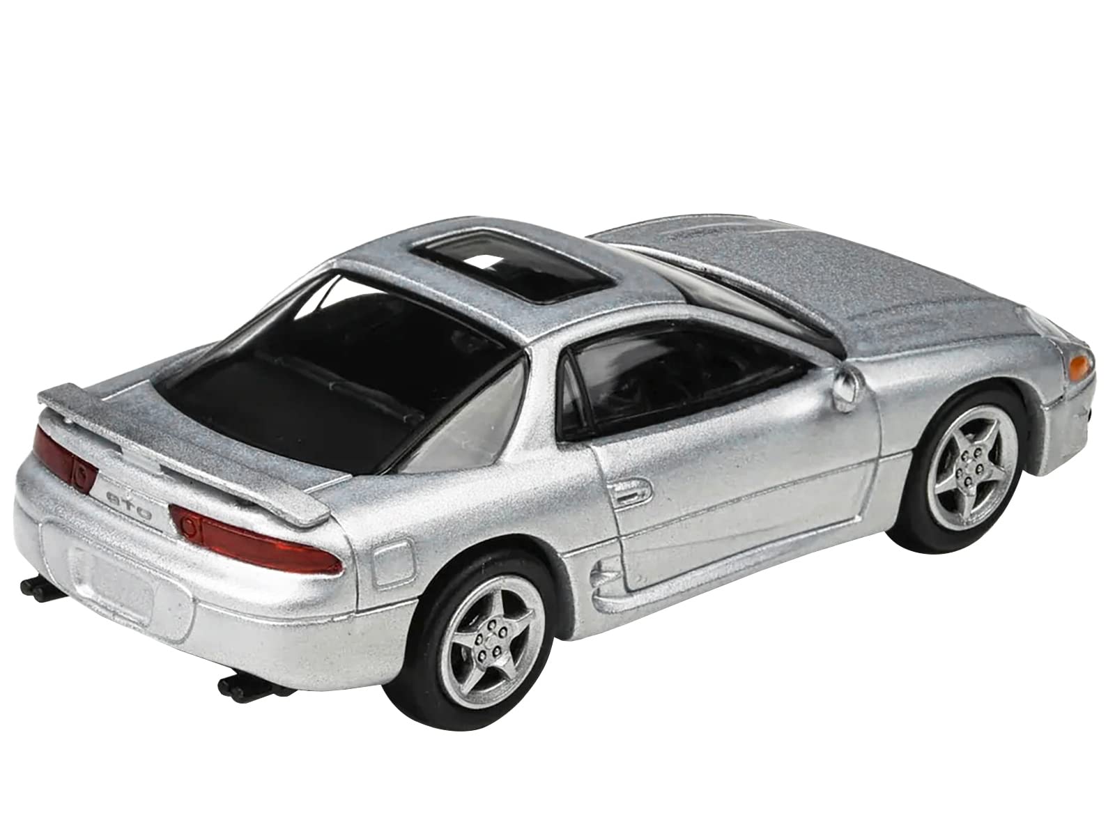 3000GT GTO Silver Metallic with Sunroof 1/64 Diecast Model Car by Paragon Models PA-55139