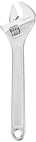 Amazon Brand - Denali Adjustable Wrench Set, 4-Piece (6-Inch, 8-Inch, 10-Inch, 12-Inch)