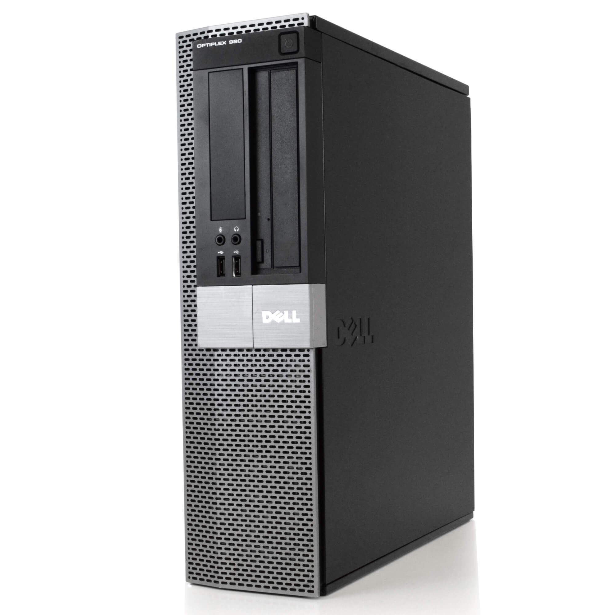 Dell Optiplex 980 Desktop Computer PC - Intel Core i5 3.2-GHz, 4GB RAM, 1 TB Hard Disk Drive, DVD, Keyboard, Mouse, WiFi, Windows 10 (Renewed)