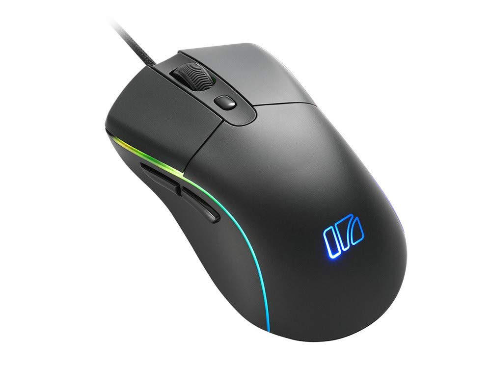 i-rocks M40E Esports Grade Ultralight 62g Performance Gaming Mouse with D2FC-F-K(60MN) Micro Switches, PMW 3389 Optical Sensor (Up to 16,000 DPI) & RGB Lighting