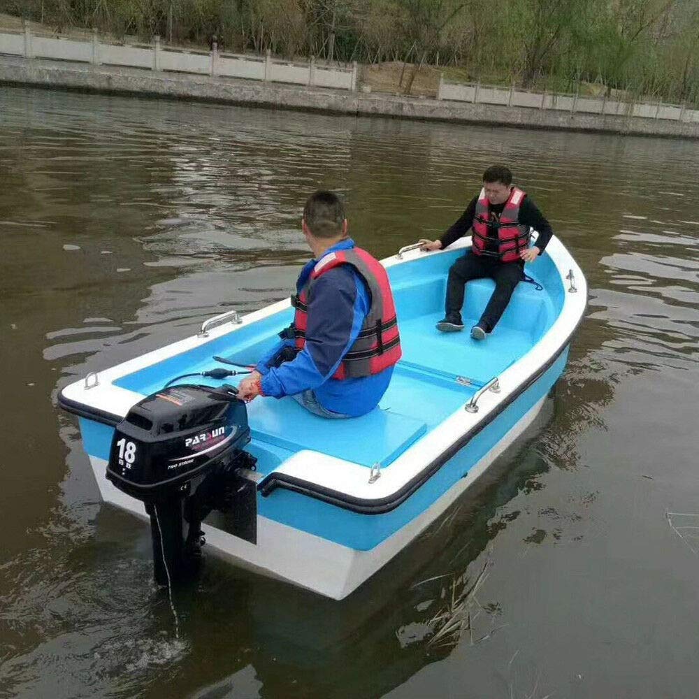 18HP 2-Stroke 246CC Outboard Boat Motors Boat Engine Marine Boat Engine W/Water Cooling System Short Shaft for Fishing Boat (2-Stroke 18HP)