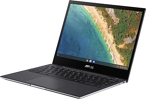 ASUS Chromebook Flip CM3, 12" Touchscreen NanoEdge Display, MediaTek™ Kompanio 820 (8192), Arm NATT MC5 GPU, 64GB eMMC, 4GB RAM, Wi-Fi 5, Chrome OS, CM3200FM1A-DH01T (Renewed)
