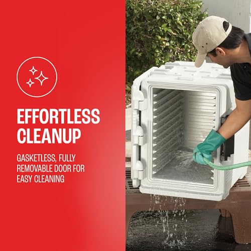 CAMBRO Insulated Food Pan Carrier - Hotbox for Catering & Transport - UPCS400 Series (Speckled Gray)