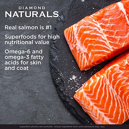 Diamond Skin & Coat Real Meat Recipe Dry Dog Food with Wild Caught Salmon 30 Pound (Pack of 1)