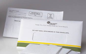 Beckman Coulter 62200 Hemoccult Barrier Mailing Pouch Rapid Tester (Pack of 100)