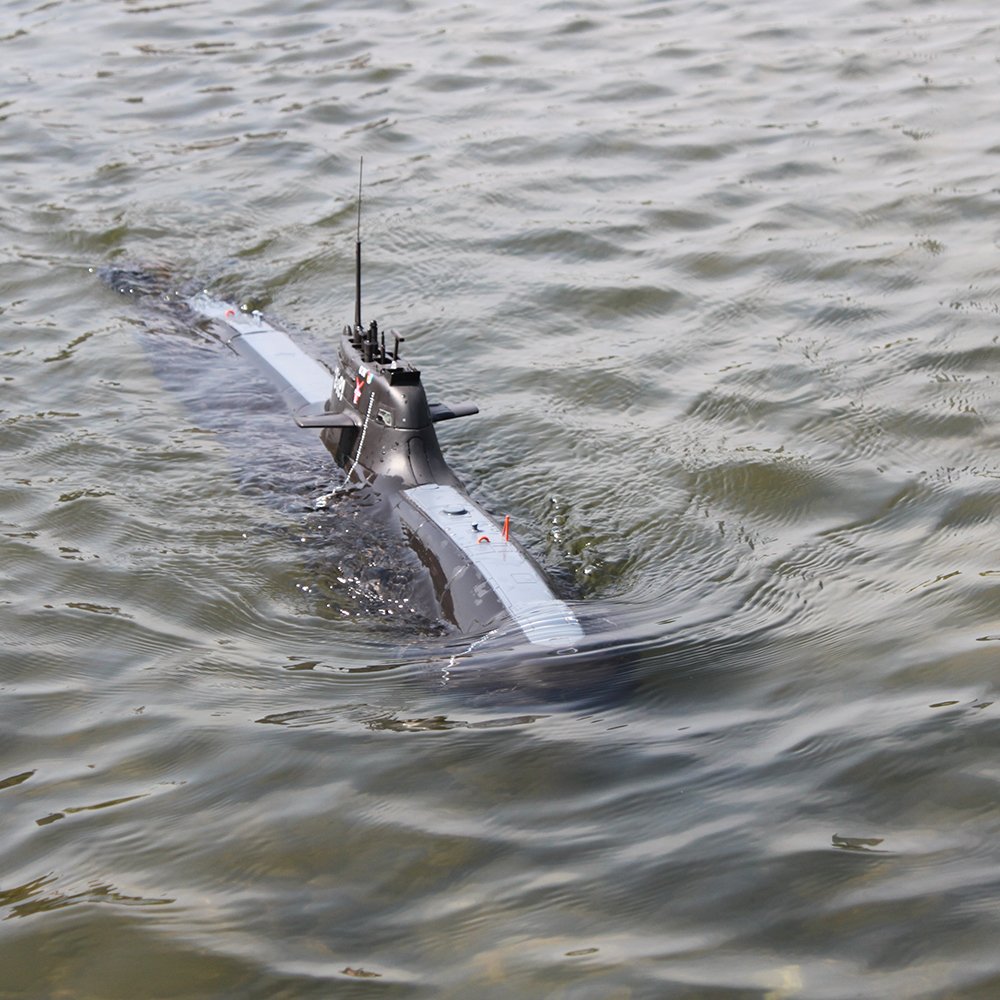 Arkmodel 1:48 U31 (Type 212A) AIP Submarine Including Double Piston Tank WTC(Water Tight Cylinder) KIT [C7615K+W7615PS2K]