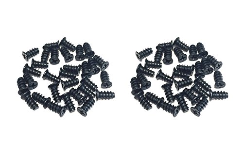 APEVIA FS-60BK Black Case Fan Screws 60 in 1 Pack