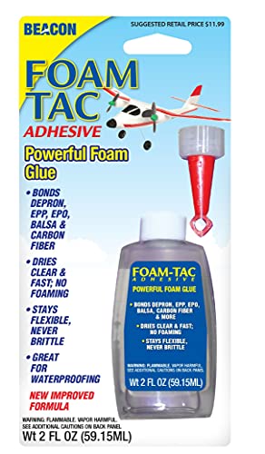 Beacon Foam Tac Adhesive Foam Glue 2 Ounce Carded
