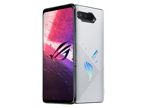 ASUS ROG Phone 5S ZS676KS 5G Dual 512GB 18GB RAM Factory Unlocked (GSM Only | No CDMA - not Compatible with Verizon/Sprint) International Version - White