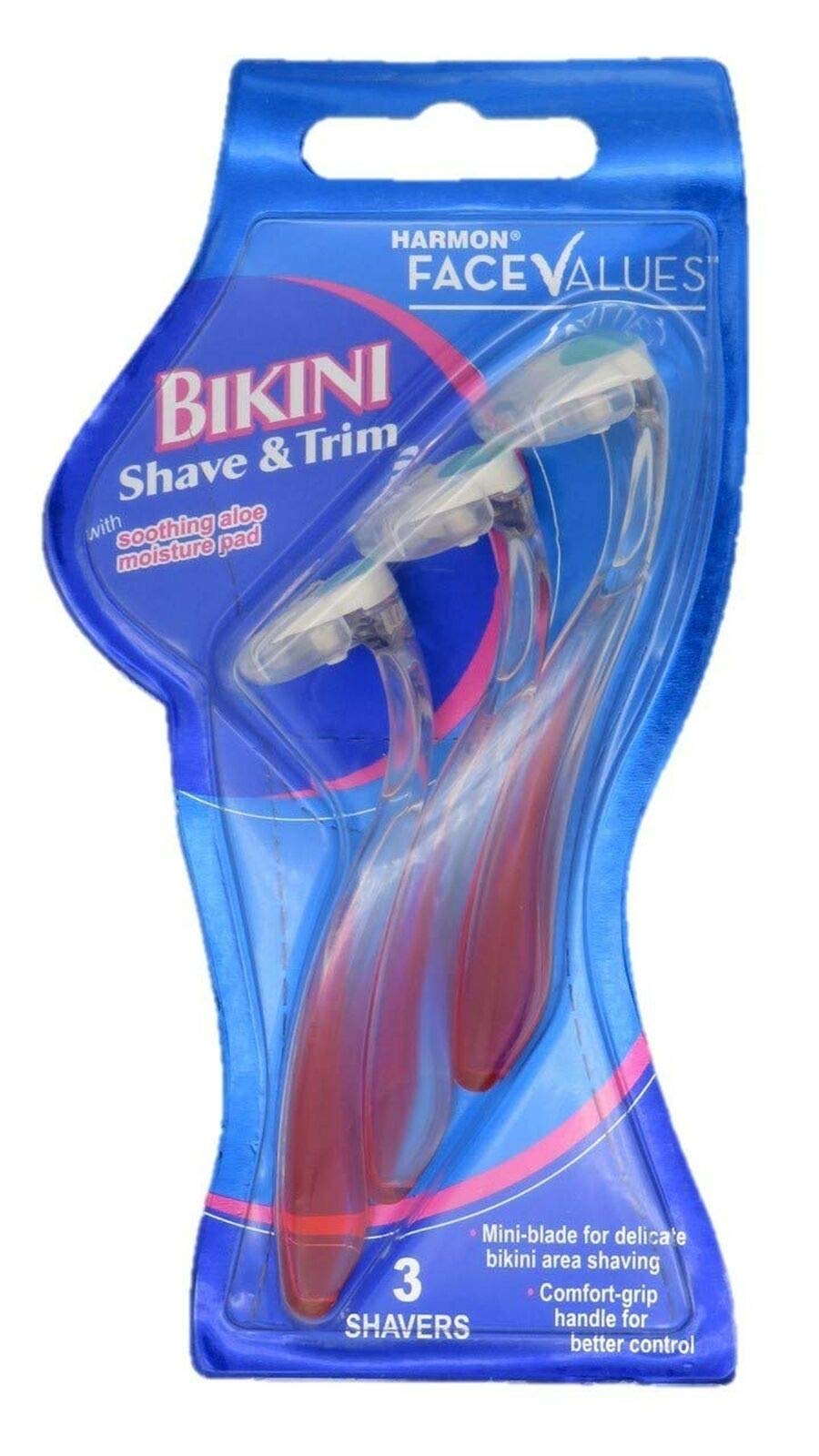 Harmon Face Values 3 Count Bikini Shaver