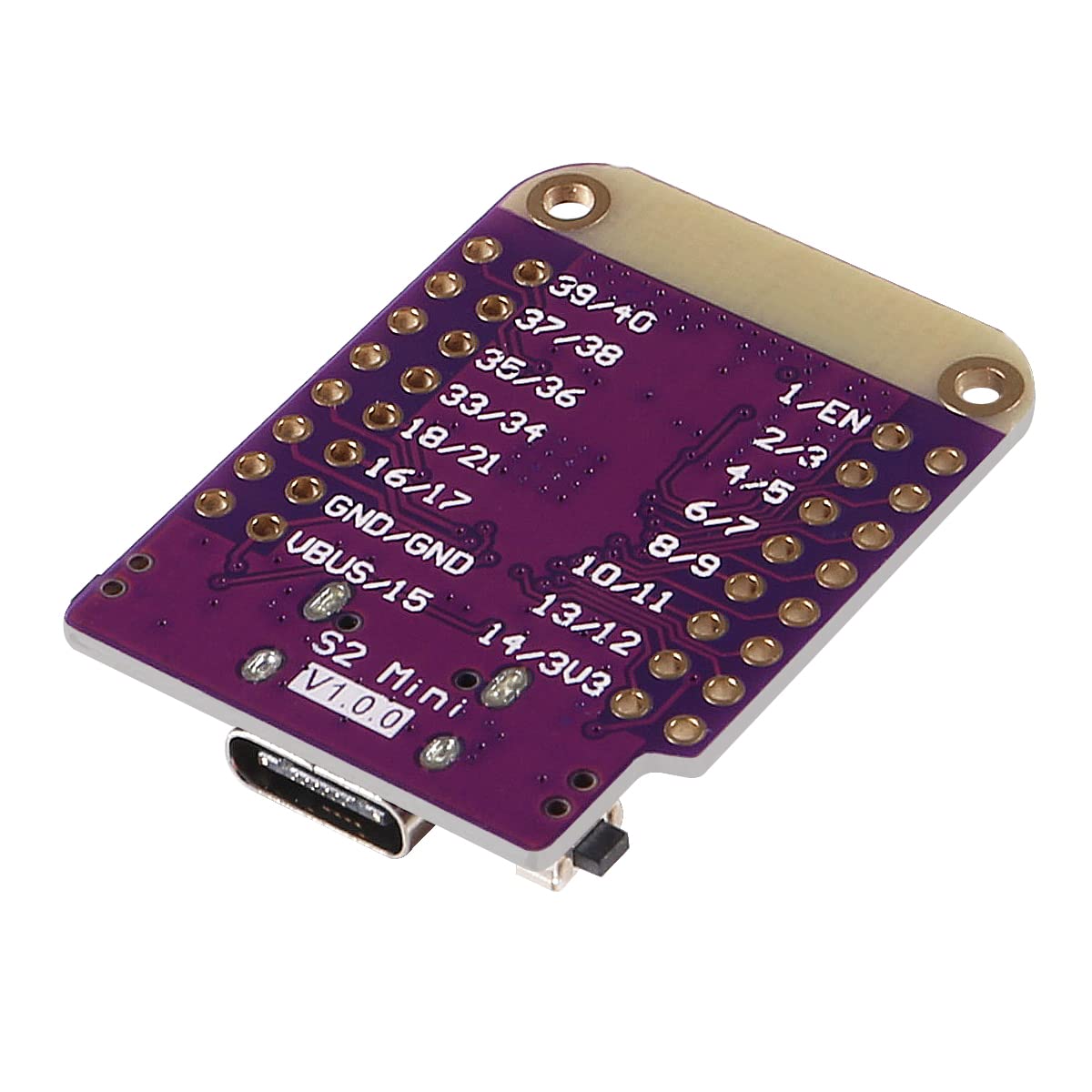 4pcs ESP32 S2 Mini WiFi Board Based ESP32-S2FN4R2 ESP32-S2 4MB Flash Type-C Connect Compatible with Arduino,MicroPython for LOLIN D1 Mini Shields