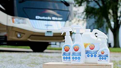 303 Products Aerospace Protectant – UV Protection – Repels Dust, Dirt, & Staining – Smooth Matte Finish – Restores Like-New Appearance – 5 Gallons (30375)
