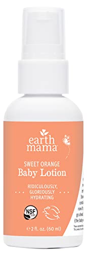 Earth Mama A Little Something for Baby Gift Set Safe Skin Care Essentials for Newborn Baby Shower, 5-Piece Set (Packaging May Vary)