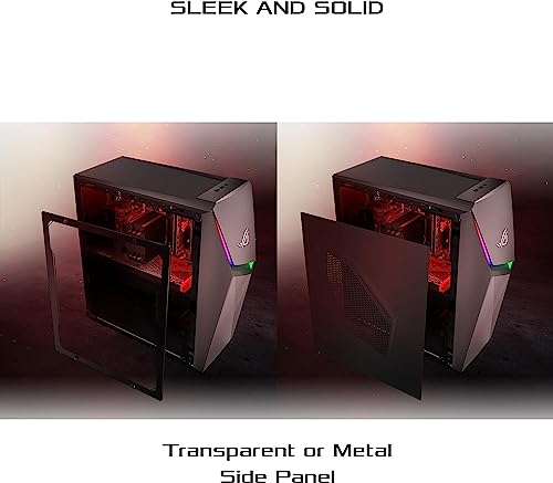 ASUS ROG Strix Gaming Desktop 2023 Newest, Intel Core i5-11400F up to 4.4GHz, NVIDIA GeForce RTX 3050 Graphics, 64GB RAM, 2TB SSD, Wi-Fi 6, Windows 11 Home, Gray