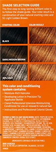 Clairol Professional Textures & Tones Hair Color 5g Light Golden Brown