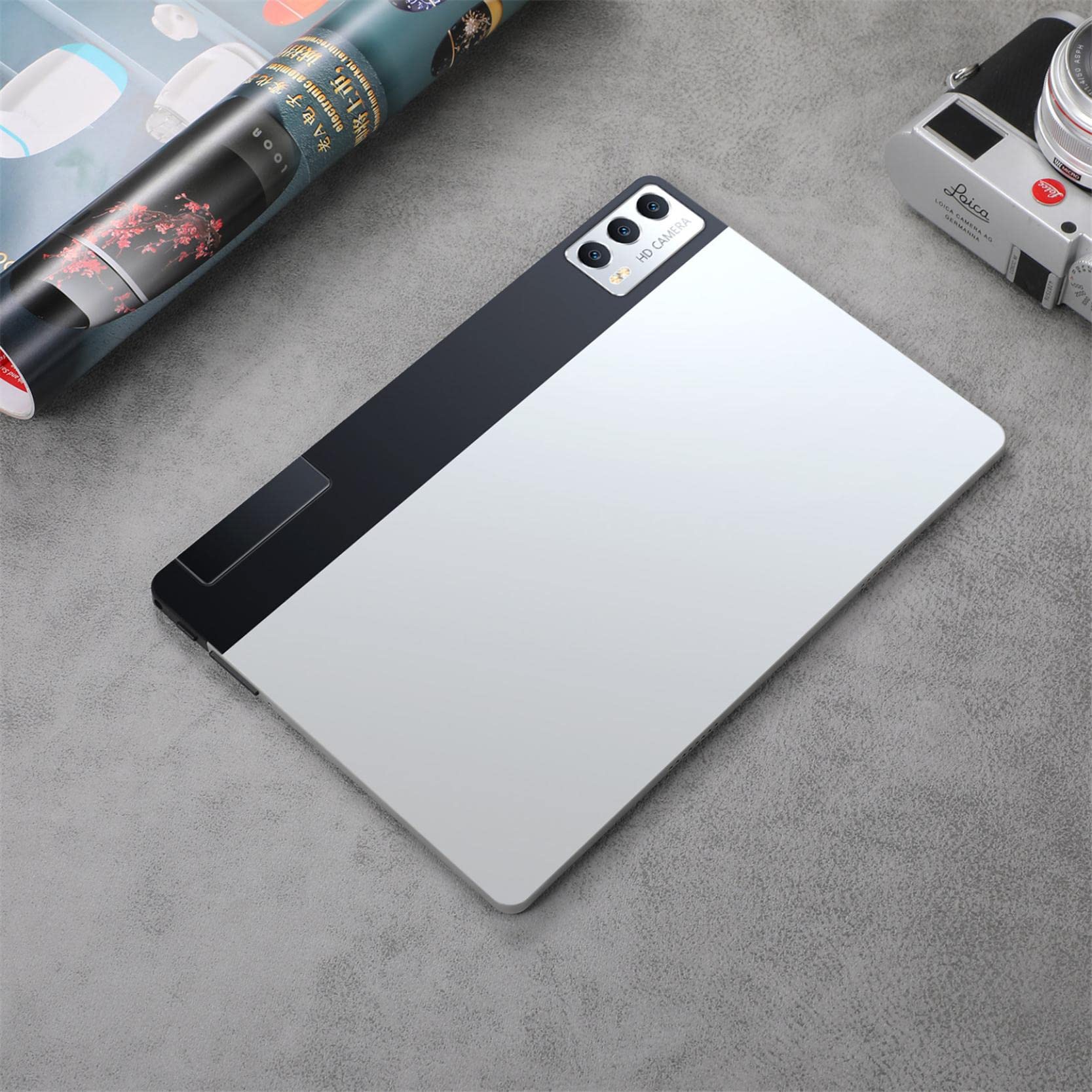 2022 New Dual Card 10.1 Inch Smart Tablet,1g+16g Call Game Dual Camera Hd Display,4000mah Large Capacity Battery,WiFi Bluetooth Voice Call Game Video Learning Tablet,Best Gifts (White)