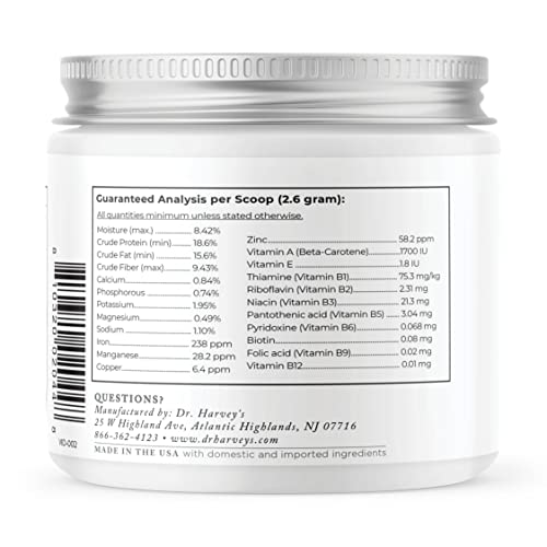 Dr. Harvey's Herbal Multi-Vitamin and Mineral Supplement for Dogs (7 Ounces)